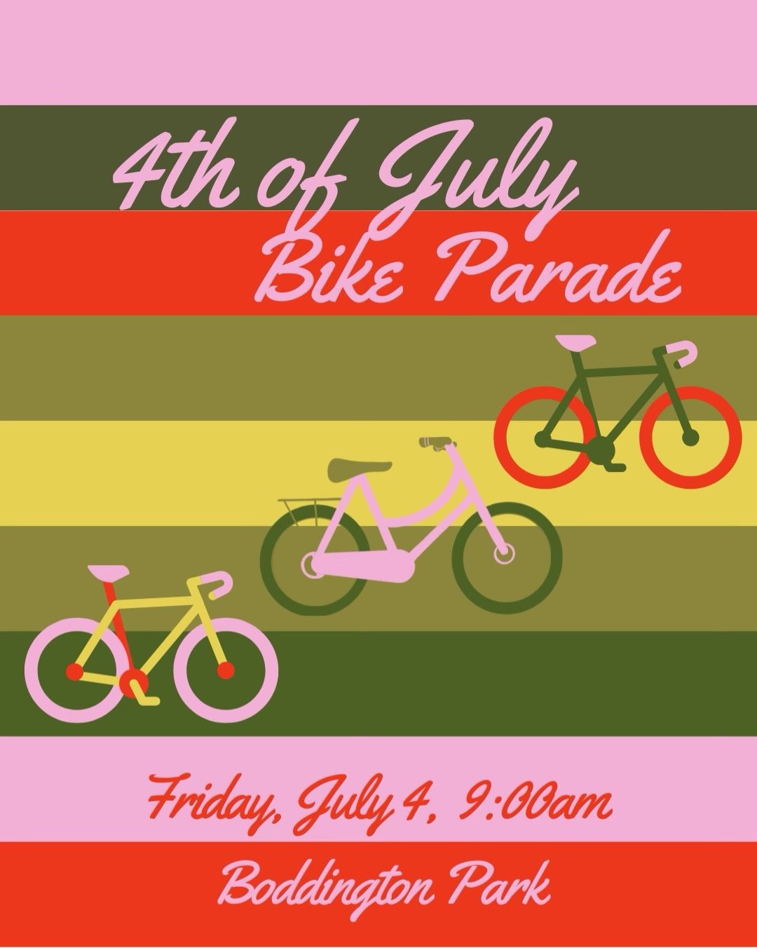 Fourth of July Bike Parade – The Old North End Neighborhood
